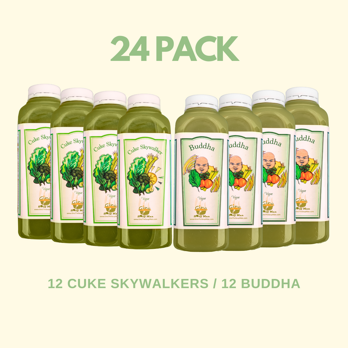 The Greens Box - 24 Pack – Gino The Soup Man